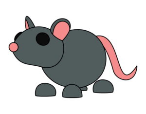 Adopt Me Rat Coloring Page From Roblox