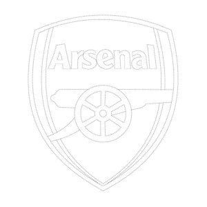 Arsenal Logo Coloring Page For Kids - Drawing Gallery