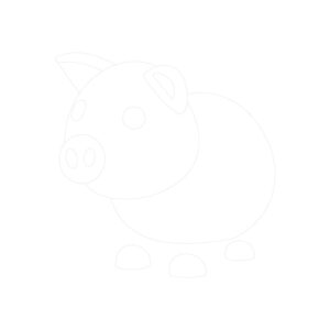 Adopt Me Pig Coloring Page From Roblox - Drawing Gallery
