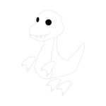 Adopt Me Dino Coloring Page and Tracing Page - Drawing Gallery