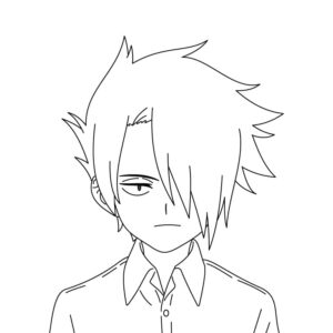 Ray Coloring Page and Tracing Page
