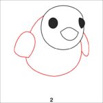 Adopt Me Chick Coloring Page and Tracing Page