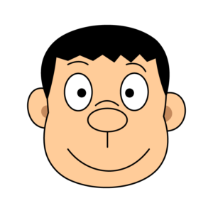 Gian Face Coloring Page, Tracing & Drawing Tutorial