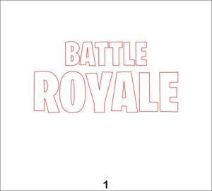 Fortnite Logo Coloring Page, Tracing & Drawing Tutorial