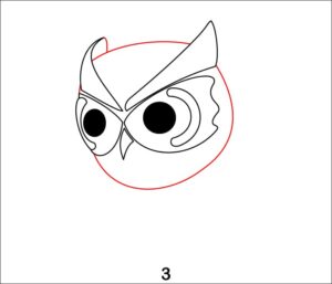 Adopt Me Snow Owl Coloring Page and Tracing Page
