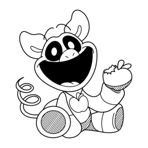 PickyPiggy Coloring Page, Tracing & Drawing Tutorial