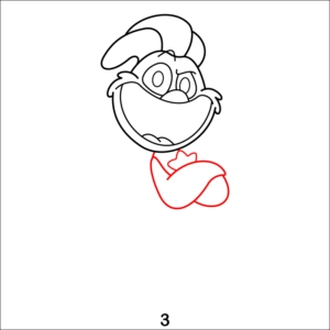 KickinChicken Coloring Page and Tracing Page